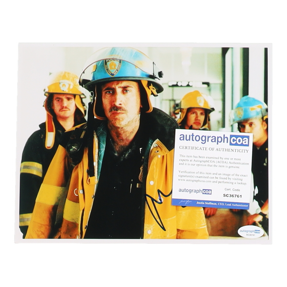 Nicolas Cage Signed "World Trade Center" 8x10 Photo (AutographCOA ...