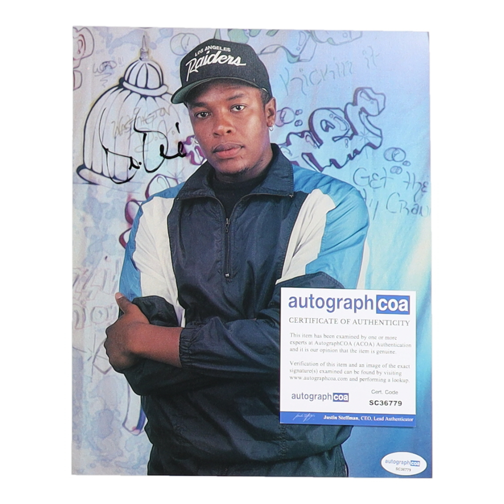 Dr. Dre Signed 8x10 Photo (ACOA) | Pristine Auction