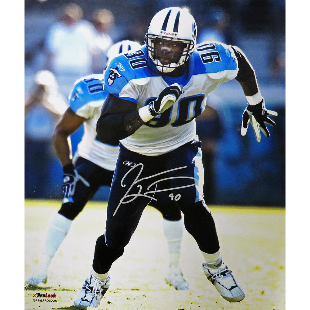 Jevon Kearse Signed Titans 16x20 Photo (Schwartz) | Pristine Auction