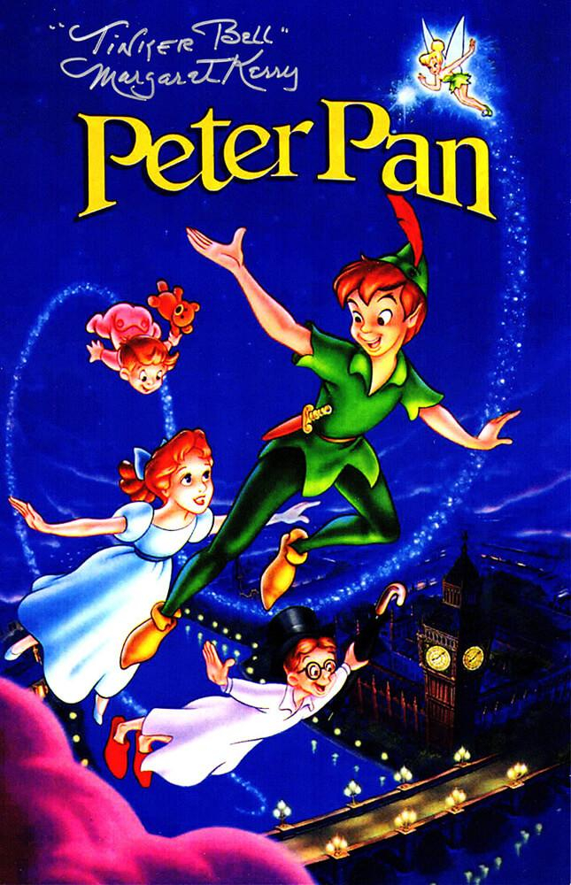 Margaret Kerry Signed "Peter Pan" 11x17 Poster Inscribed "Tinker Bell ...