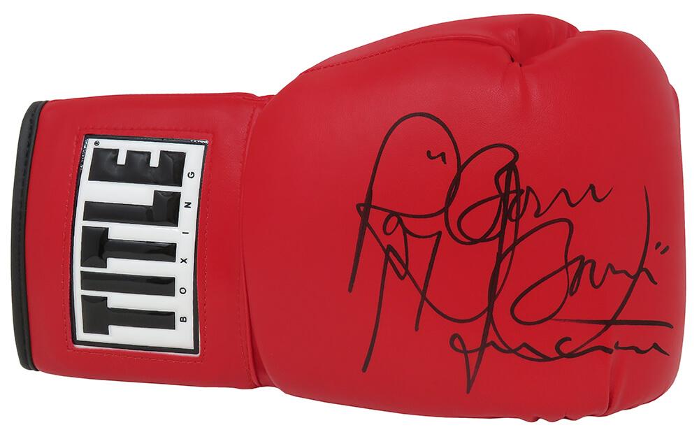 Ray "Boom Boom" Mancini Signed Title Boxing Glove (Schwartz) | Pristine ...