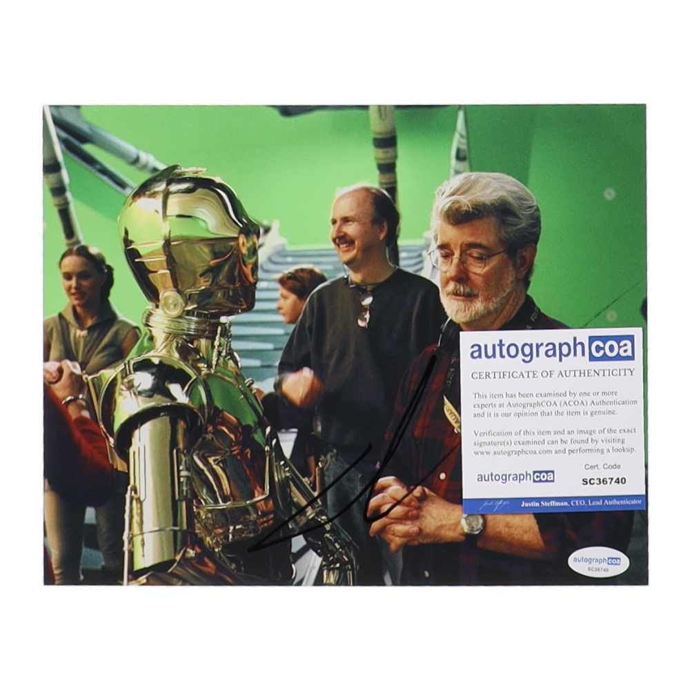 George Lucas Signed "Star Wars" 8x10 Photo (ACOA) | Pristine Auction