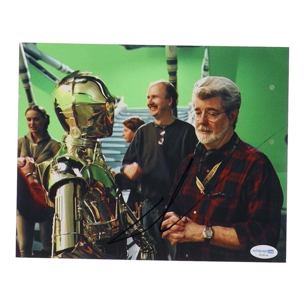 George Lucas Signed "Star Wars" 8x10 Photo (ACOA) | Pristine Auction