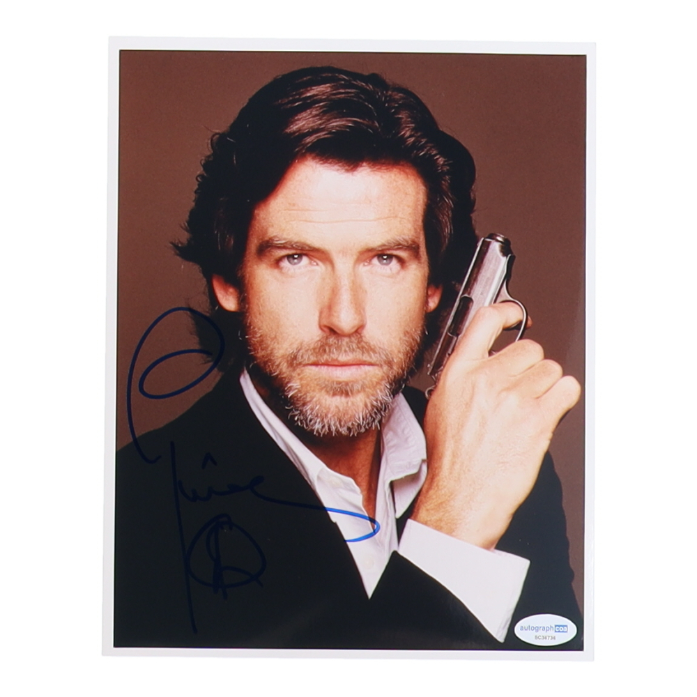 Pierce Brosnan Signed "James Bond 007" 8x10 Photo (ACOA) | Pristine Auction