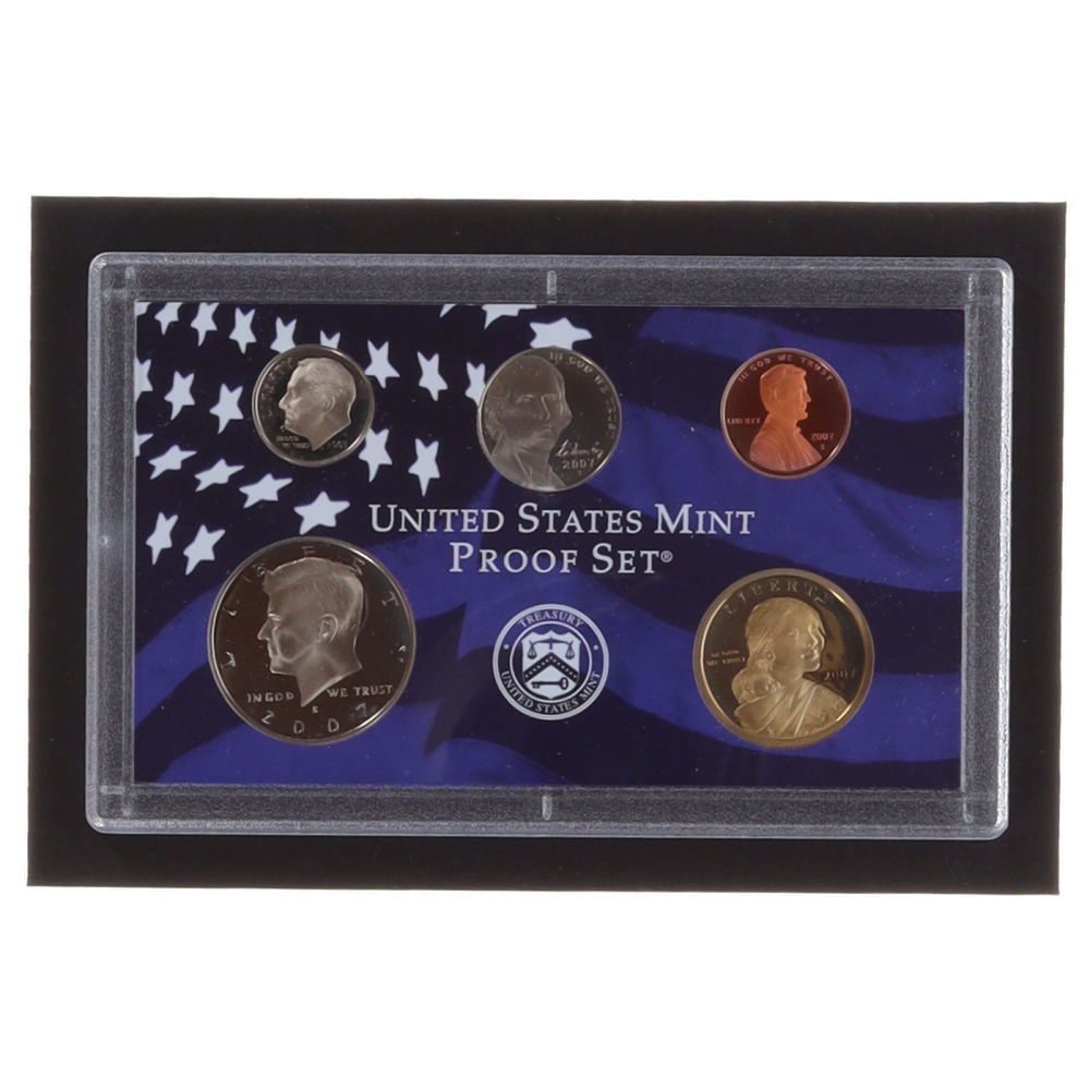 2007-S United States 50 State Quarters Mint Silver Set with (14) Coins ...