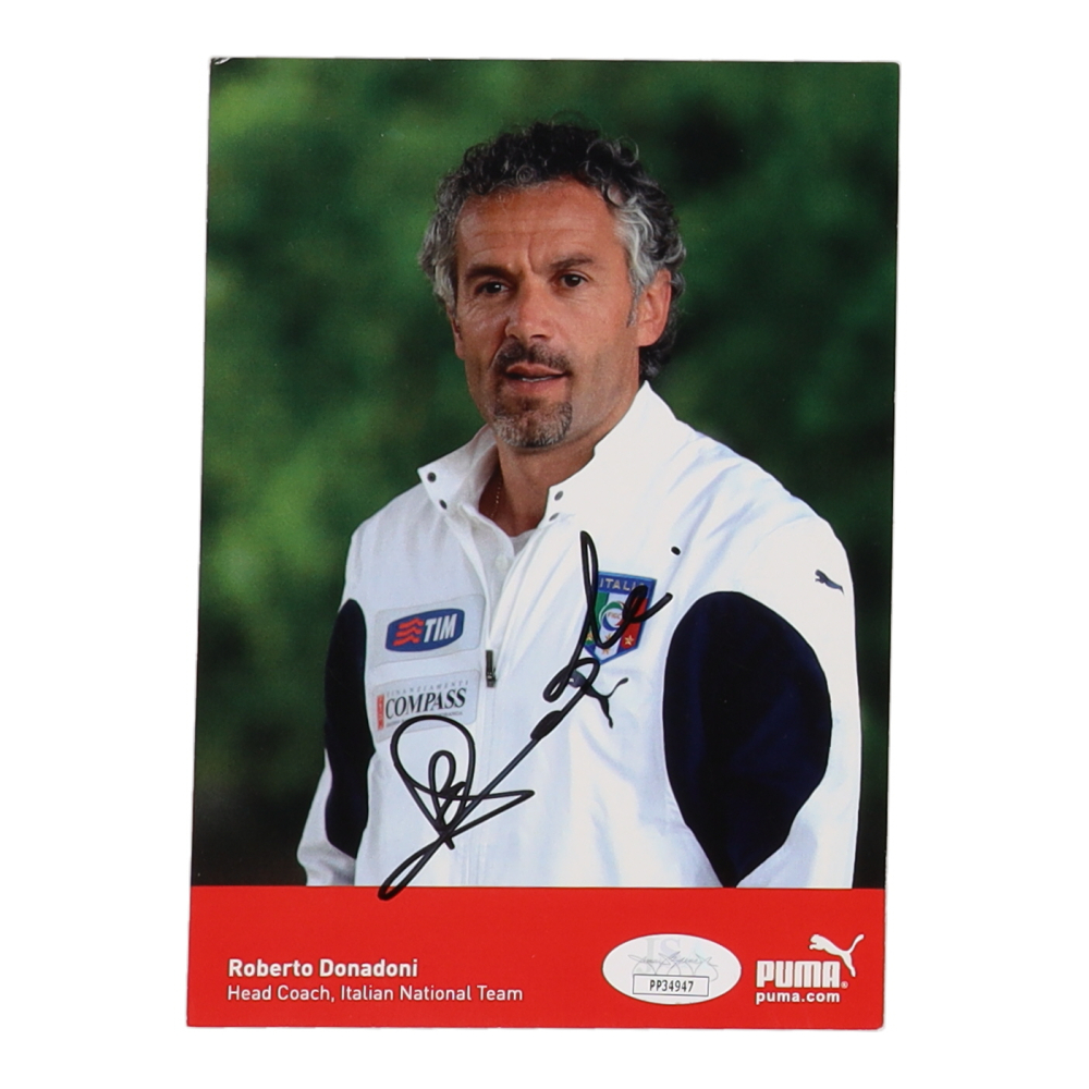 Roberto Donadoni Signed 5x7 Photo (JSA) | Pristine Auction