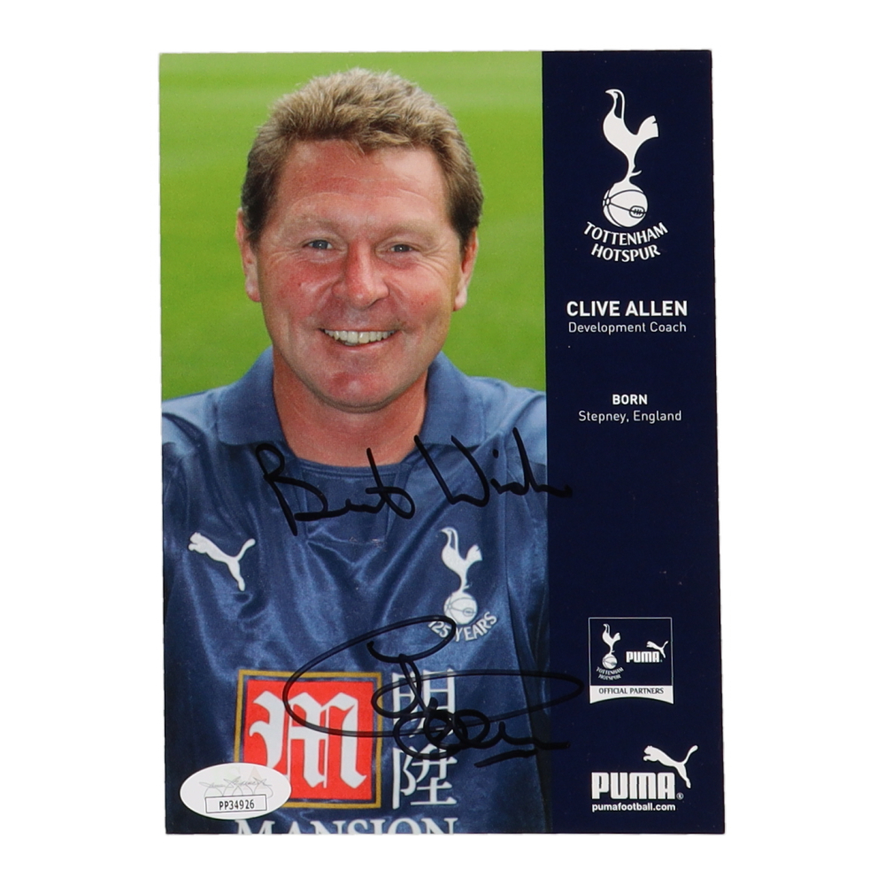 Clive Allen Signed 5x7 Photo Inscribed "Best Wishes" (JSA) | Pristine ...