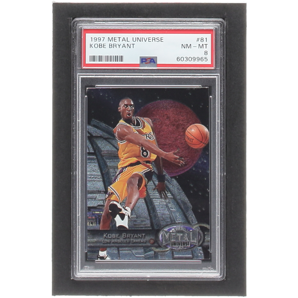 Kobe Bryant 1997-98 Metal Universe #81 (PSA 8) | Pristine Auction