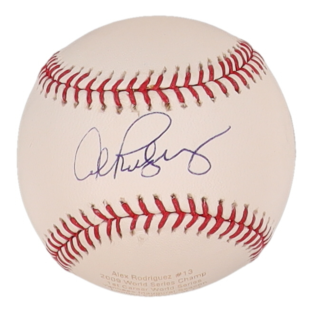 Alex Rodriguez Signed LE OML Commemorative Baseball (JSA) | Pristine Auction