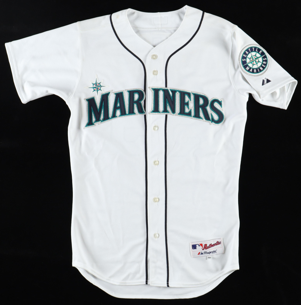 Felix Hernandez Signed Mariners Jersey with Custom Shadowbox Display ...