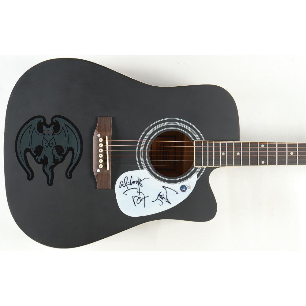 Alice Cooper, Johnny Depp & Joe Perry Signed "Hollywood Vampires ...