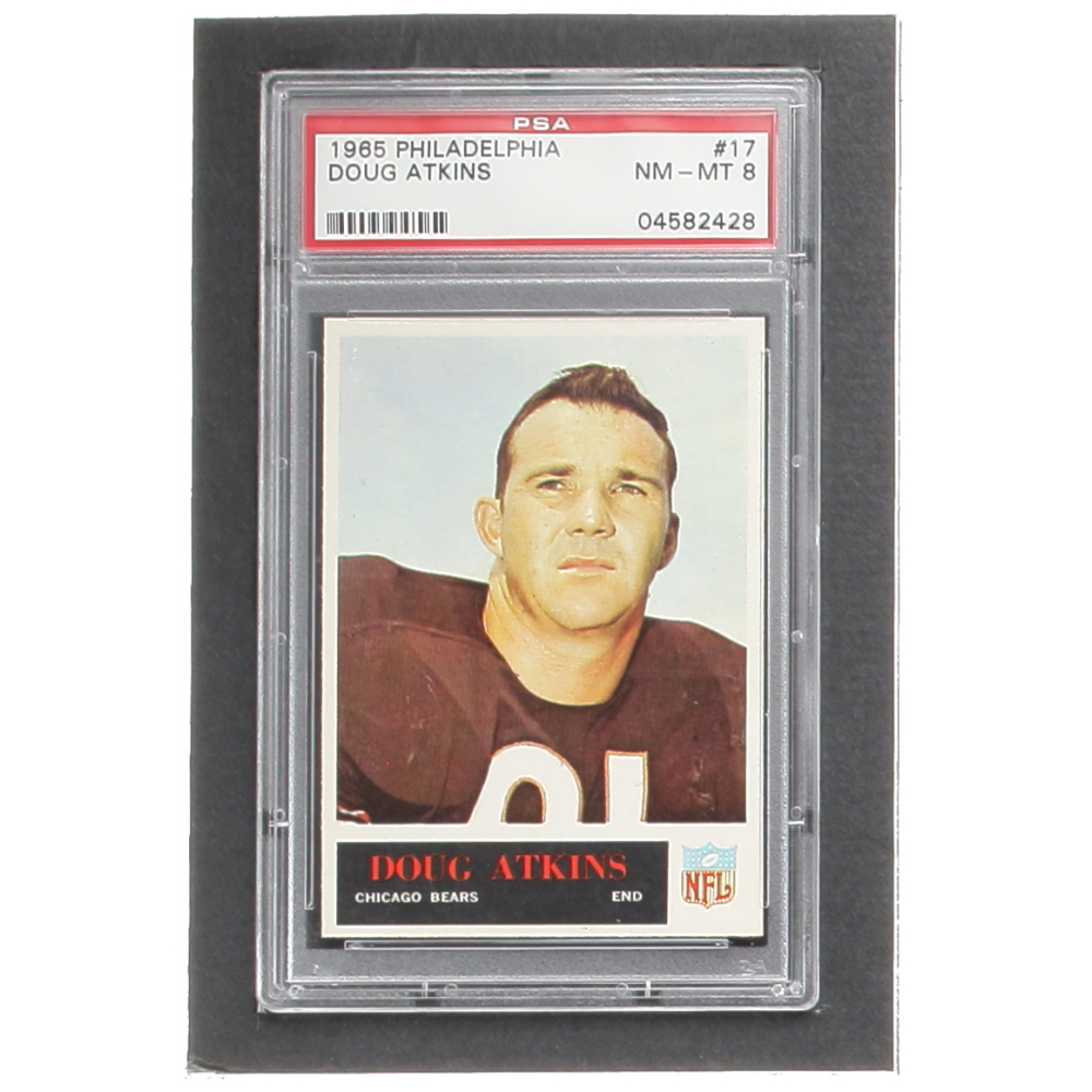Doug Atkins 1965 Philadelphia #17 (PSA 8) | Pristine Auction