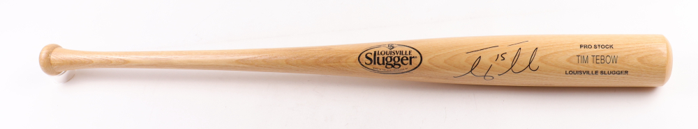 Tim Tebow Signed Louisville Slugger Player Model Baseball Bat (Tebow ...