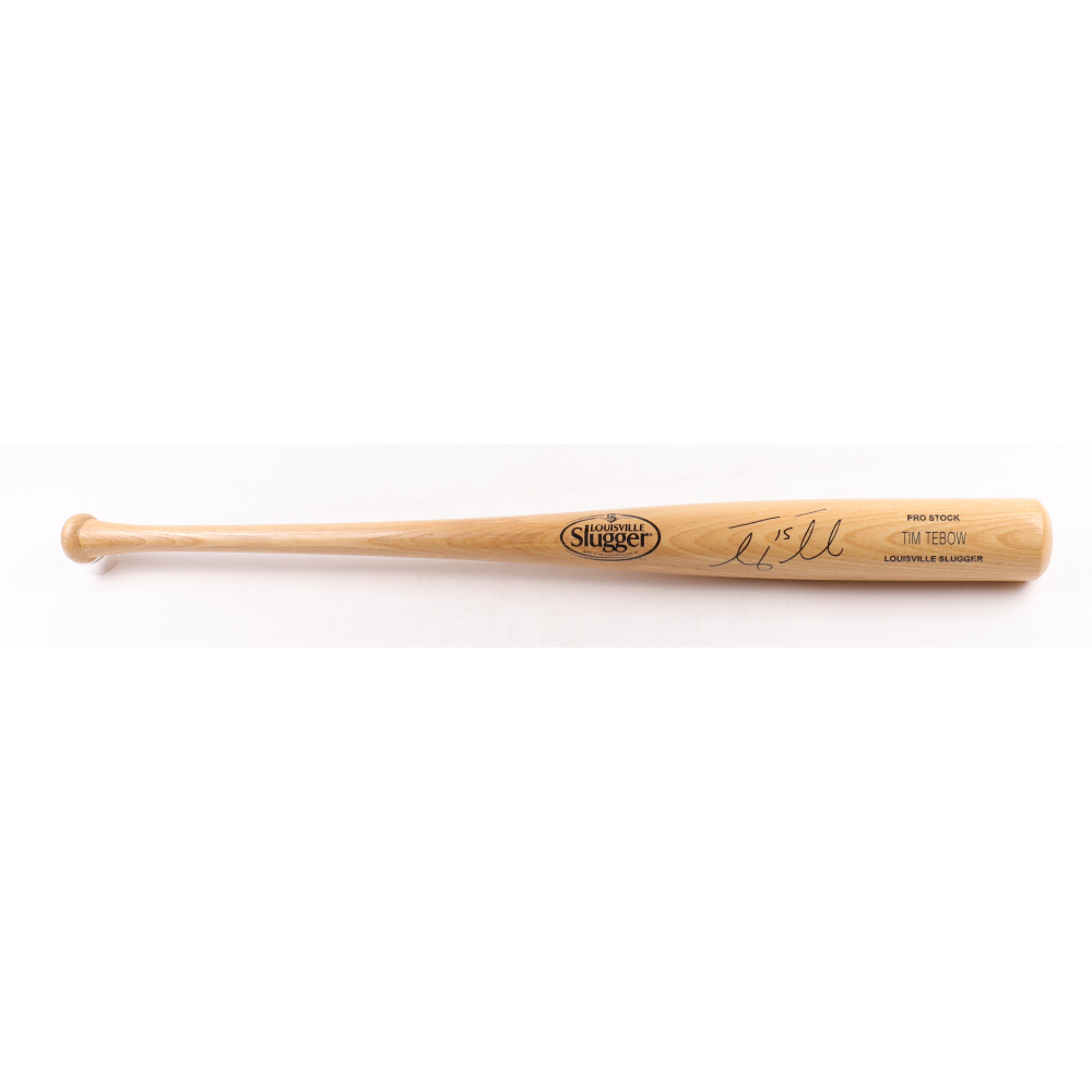 Tim Tebow Signed Louisville Slugger Player Model Baseball Bat (Tebow ...