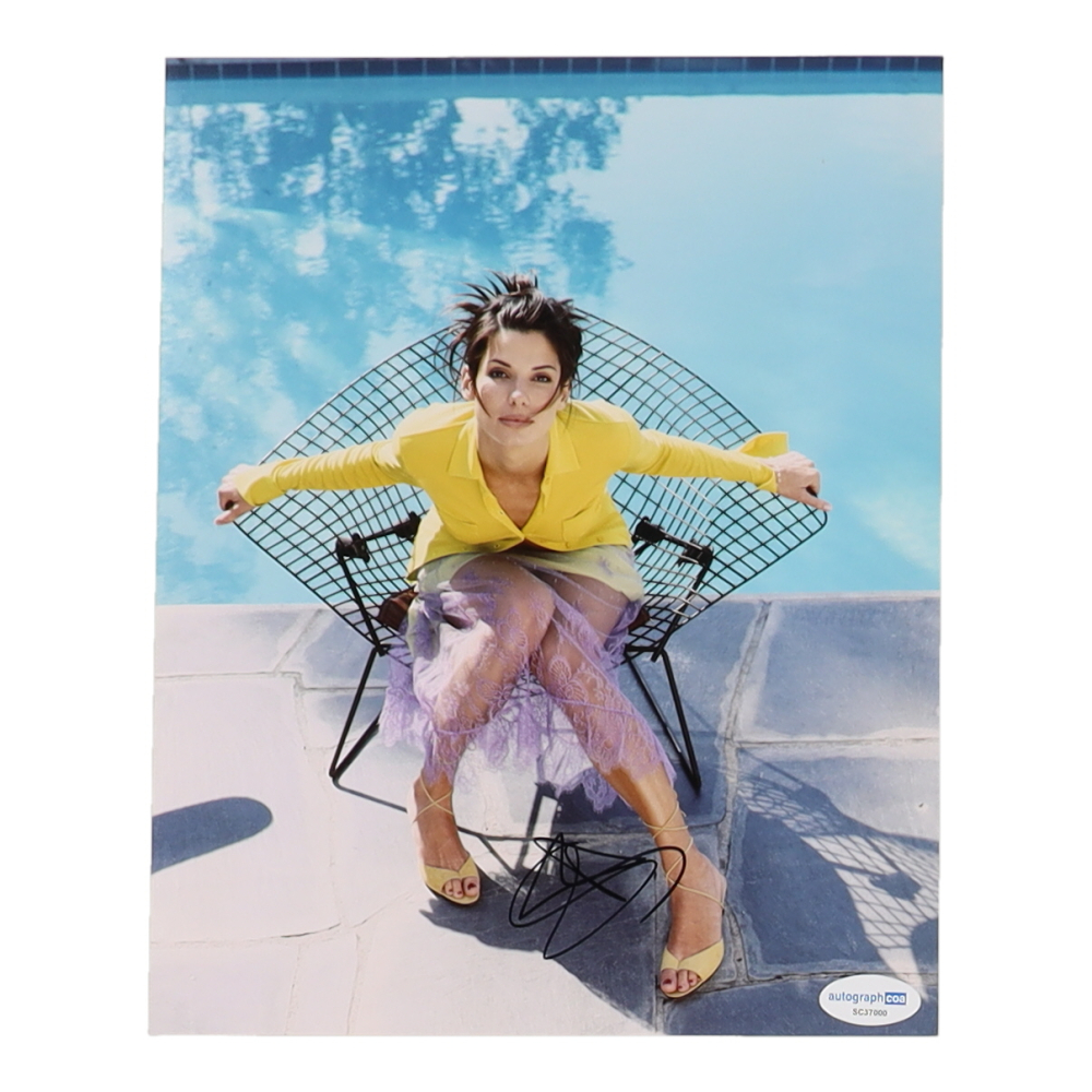 Sandra Bullock Signed 8x10 Photo (ACOA) | Pristine Auction