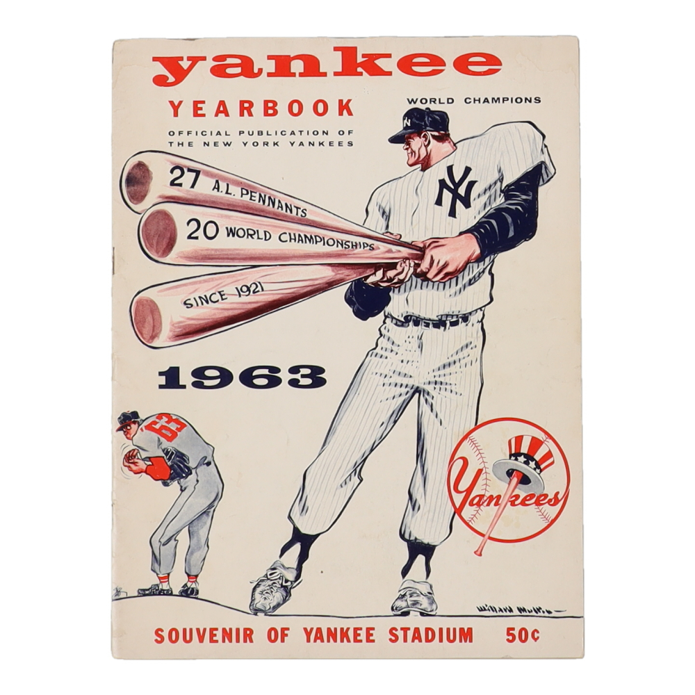 1963 Yankees Yearbook | Pristine Auction