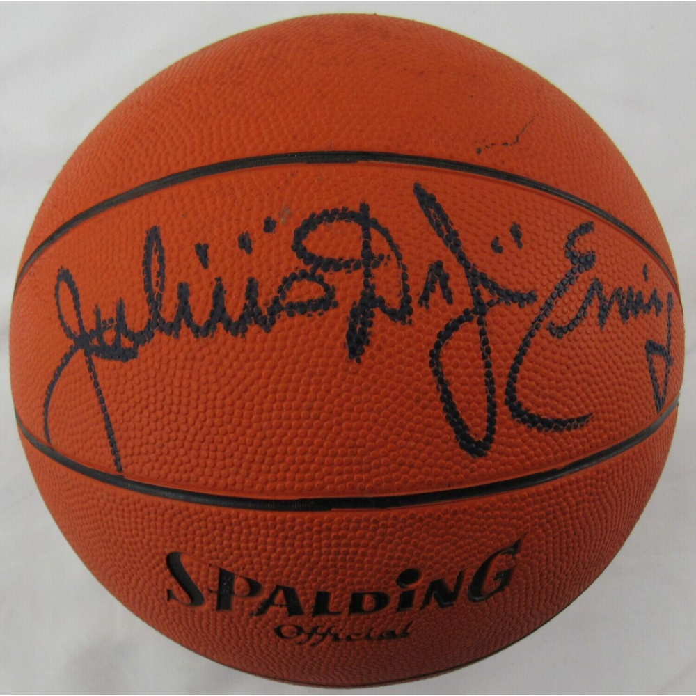 Basketball Signed By (5) with Julius Erving, John Havlicek, Chris Ford ...
