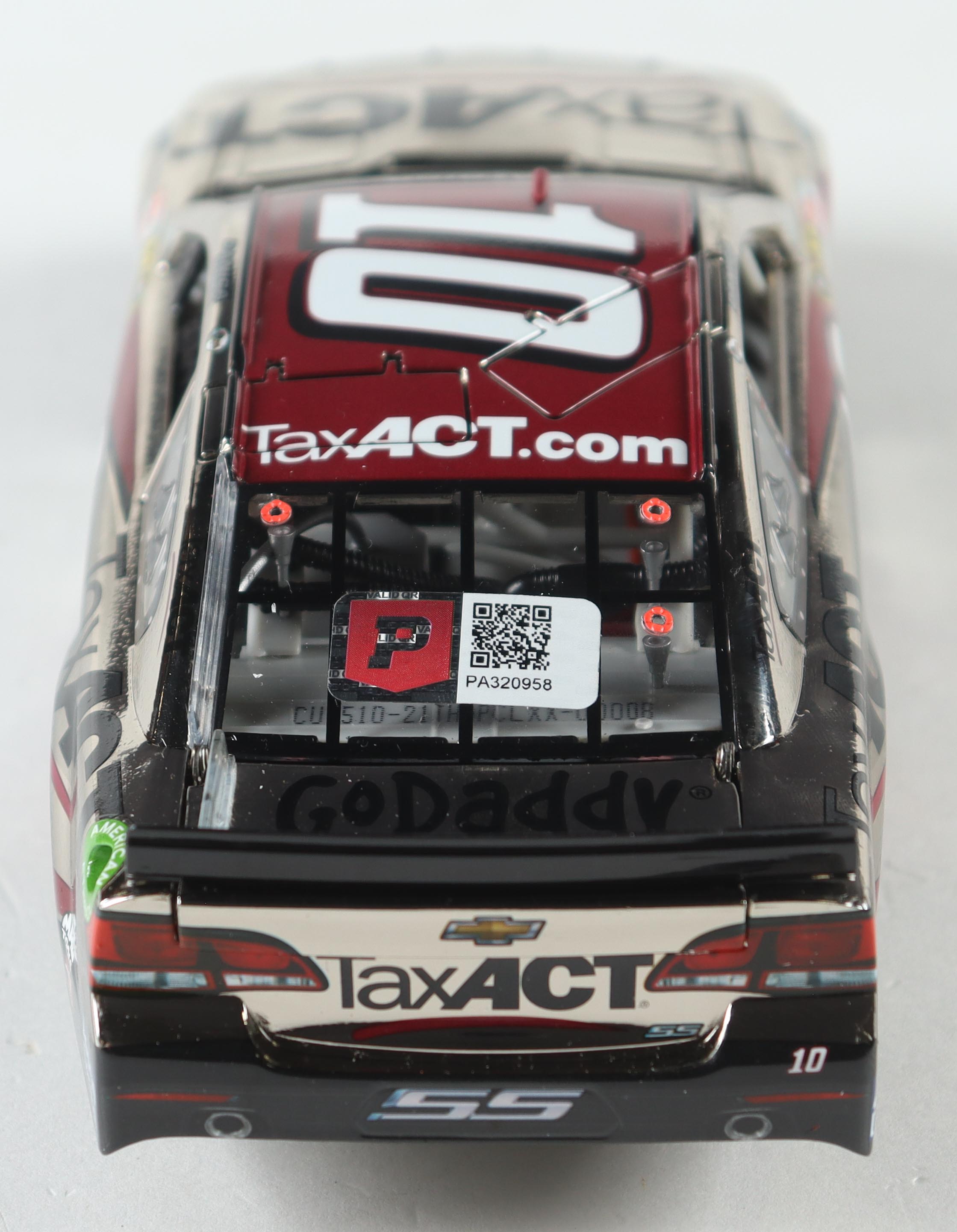Danica Patrick Signed LE #10 TaxAct 2015 SS Color Chrome 1:24 Diecast ...
