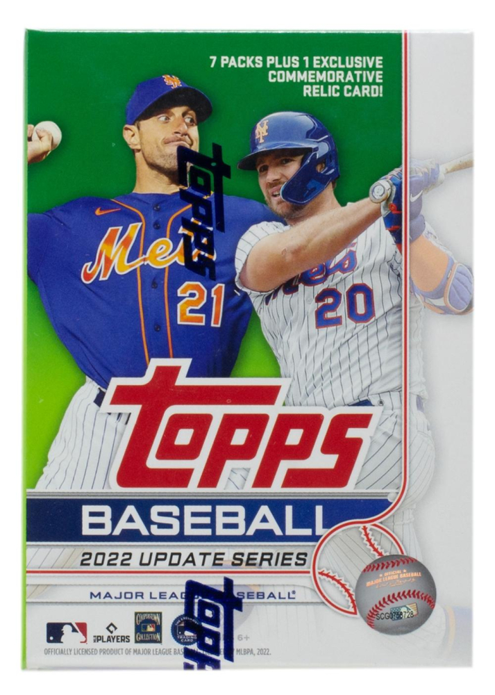 2022 Topps Update Series Baseball Blaster Box with (7) Packs | Pristine ...
