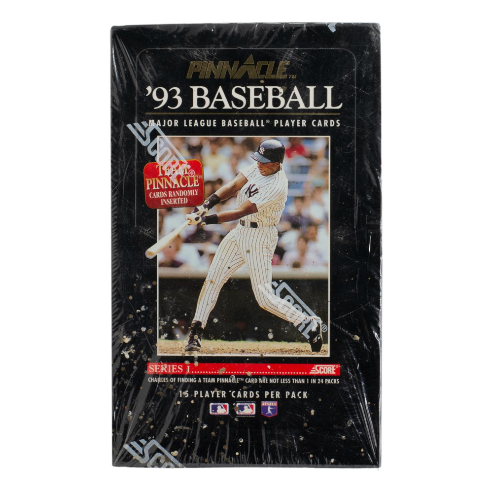 1993 Pinnacle Series 1 Baseball Hobby Box With (36) Packs | Pristine ...