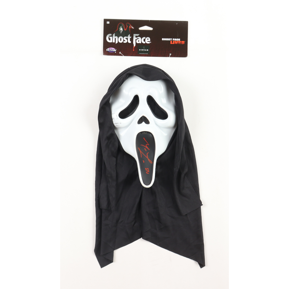 Matthew Lillard Signed "Scream" Ghostface Mask Inscribed "Stu" (JSA ...
