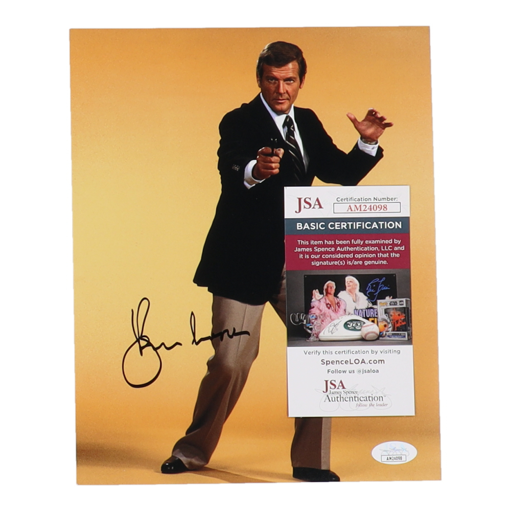 Roger Moore Signed "Live and Let Die" 8x10 Photo (JSA) | Pristine Auction