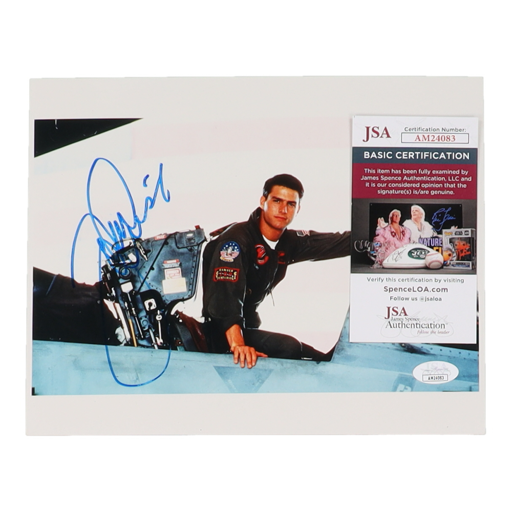 Tom Cruise Signed "Top Gun" 8x10 Photo (JSA) | Pristine Auction
