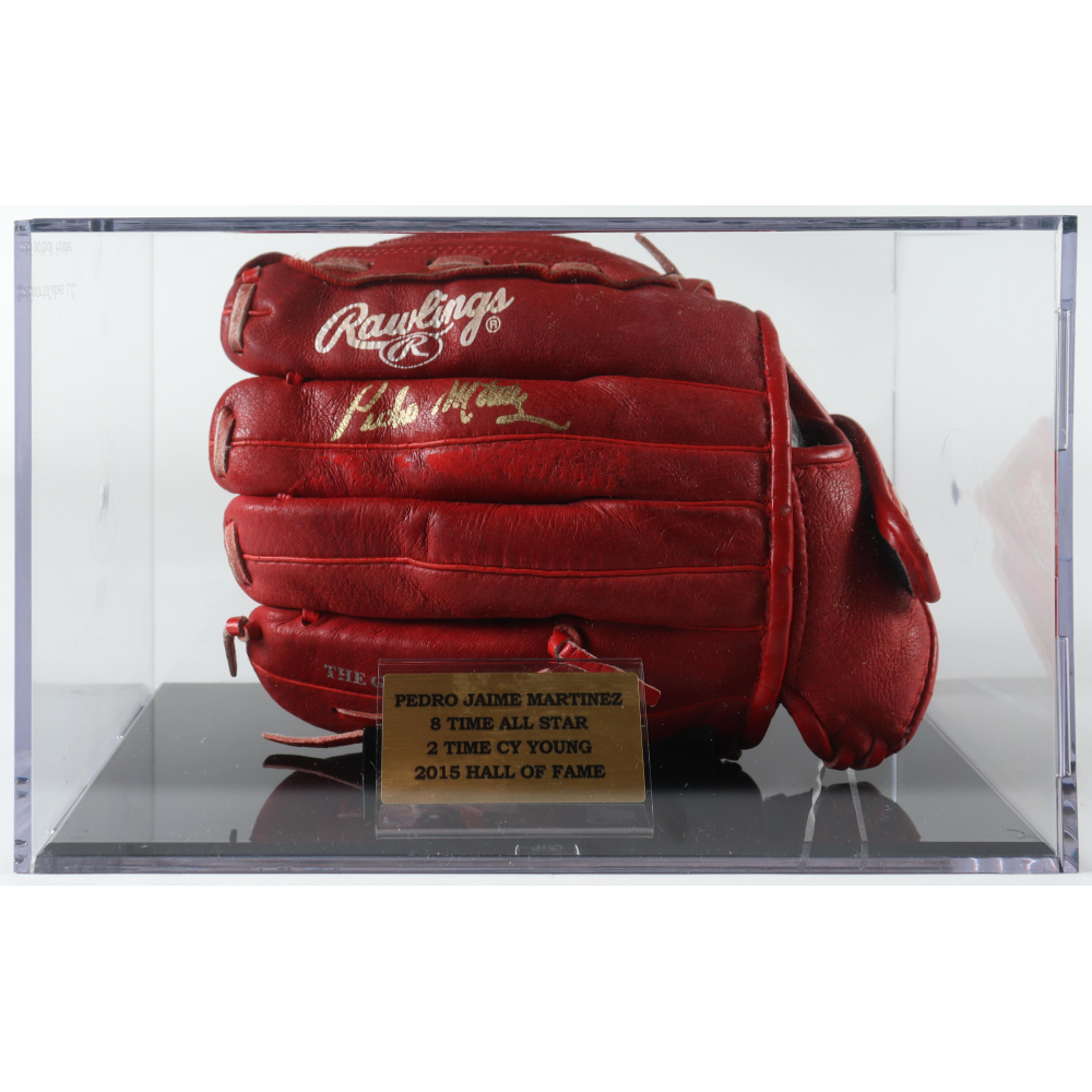 Pedro Martinez Signed Rawlings Baseball Glove With New Low Profile ...