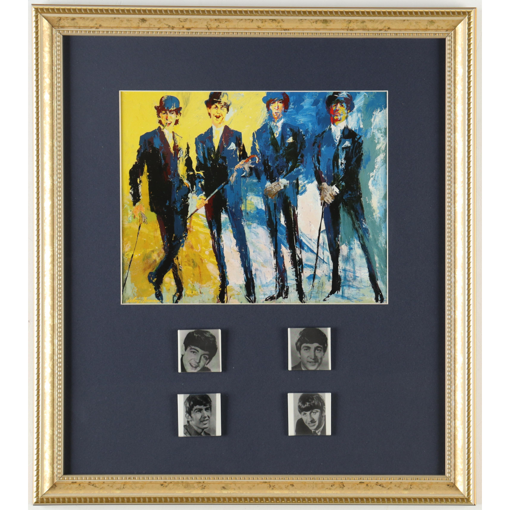 "The Beatles" Custom Framed Leroy Neiman Art Print Display with ...