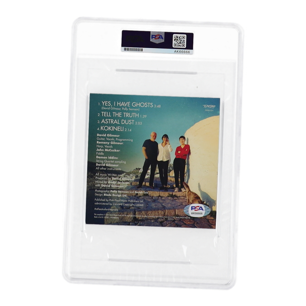 David Gilmour Signed CD Album Cover (PSA) | Pristine Auction