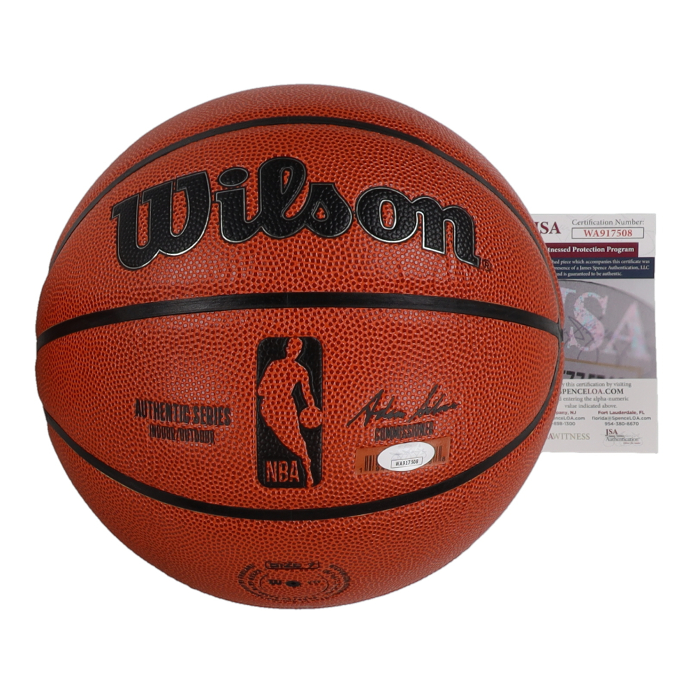 Allen Iverson Signed NBA Basketball (JSA) | Pristine Auction