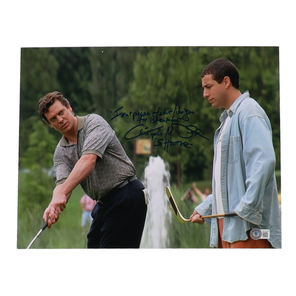 Christopher McDonald Signed "Happy Gilmore" 11x14 Photo Inscribed "I ...