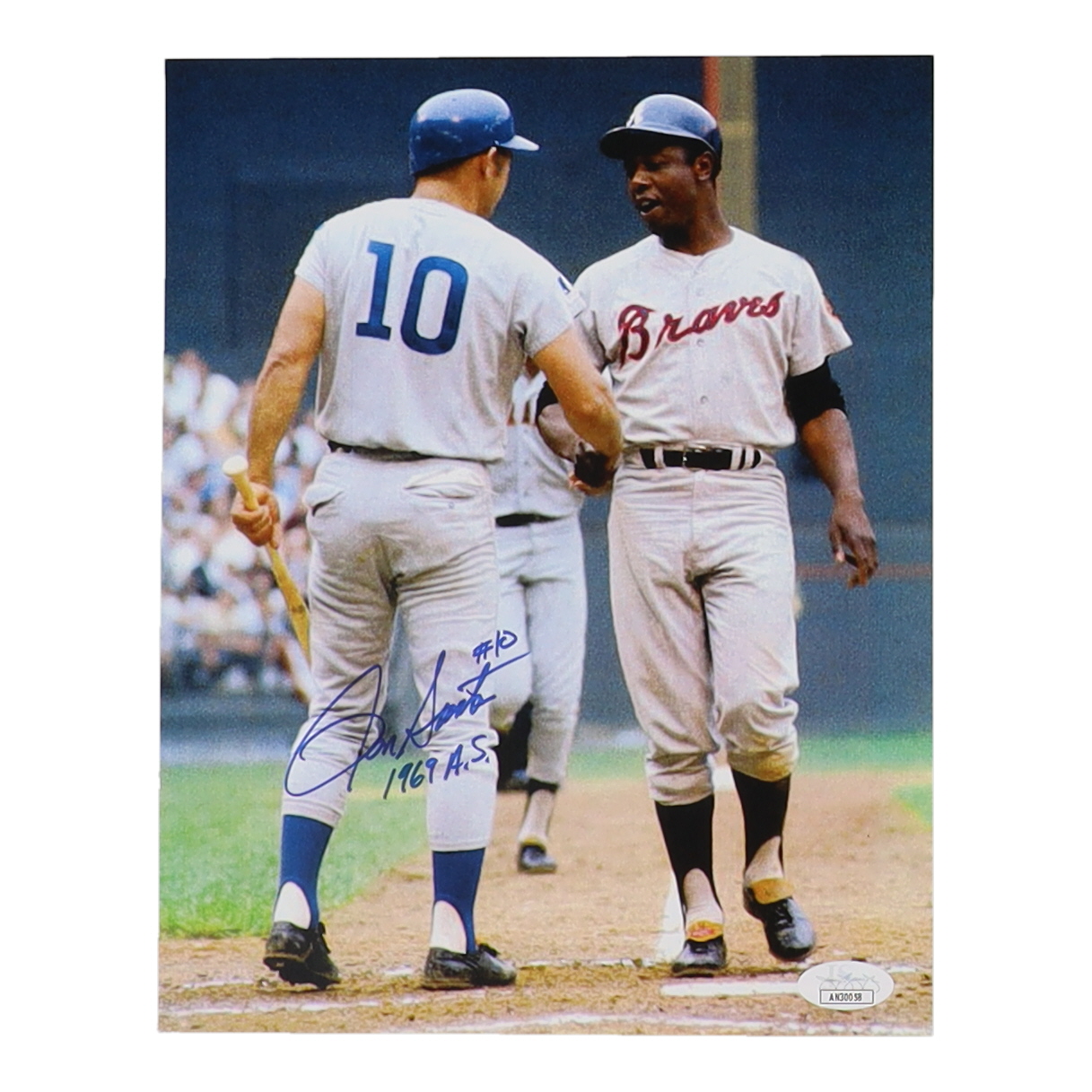 Ron Santo Signed Cubs 8x10 Photo Inscribed "1969 A.S." (JSA) | Pristine ...
