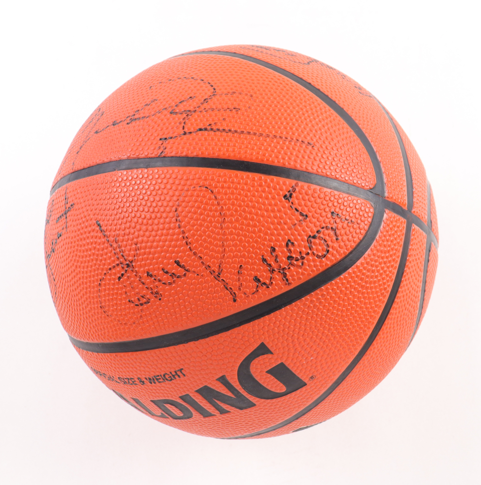 1990-91 Bulls Basketball Team-Signed By (12) with Michael Jordan ...