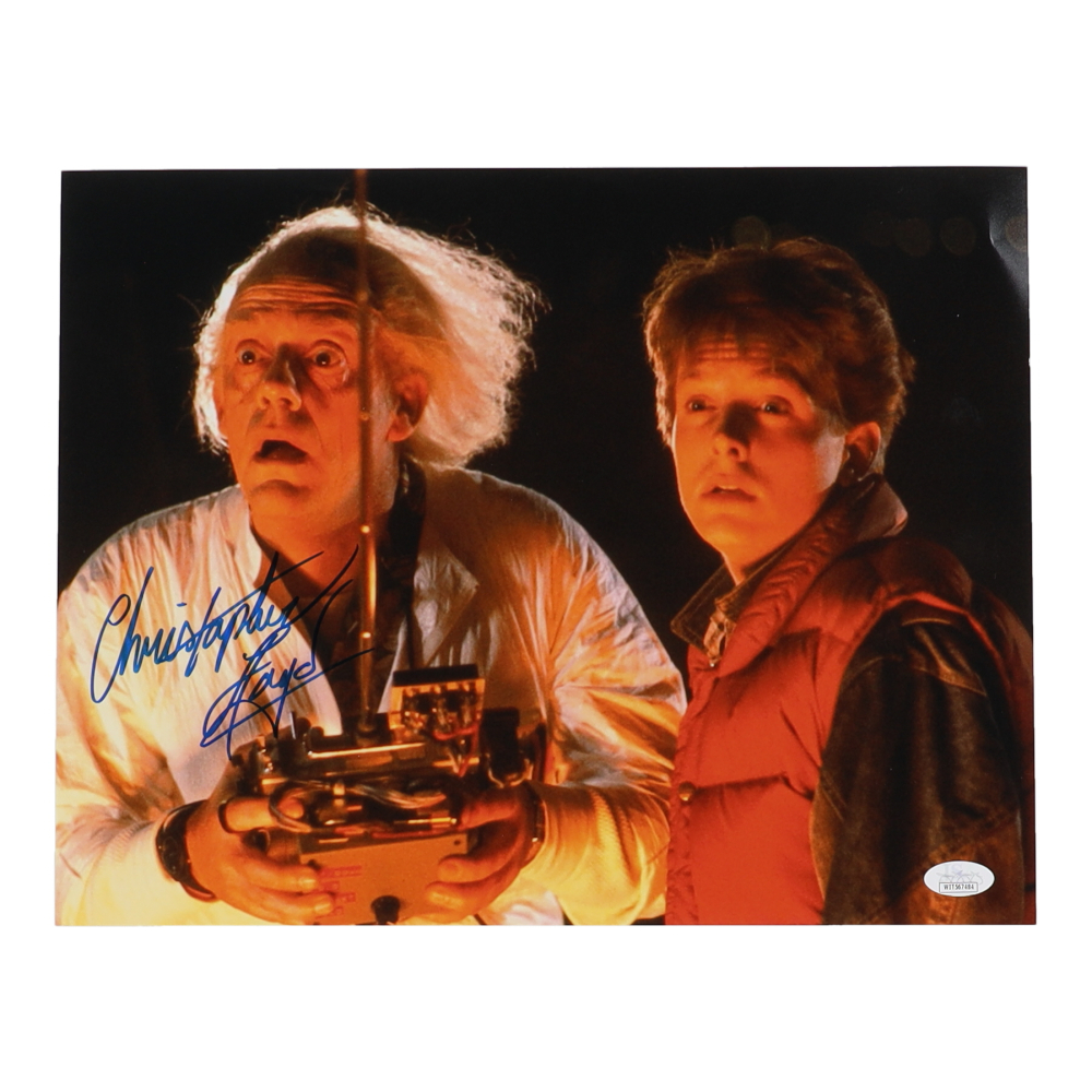 Christopher Lloyd Signed "Back To The Future" 11x14 Photo (JSA ...