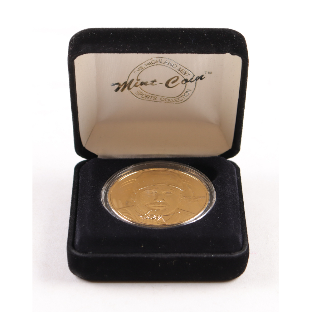 Mark McGwire & Sammy Sosa LE Highland Mint 24k Gold Overlay Coin ...