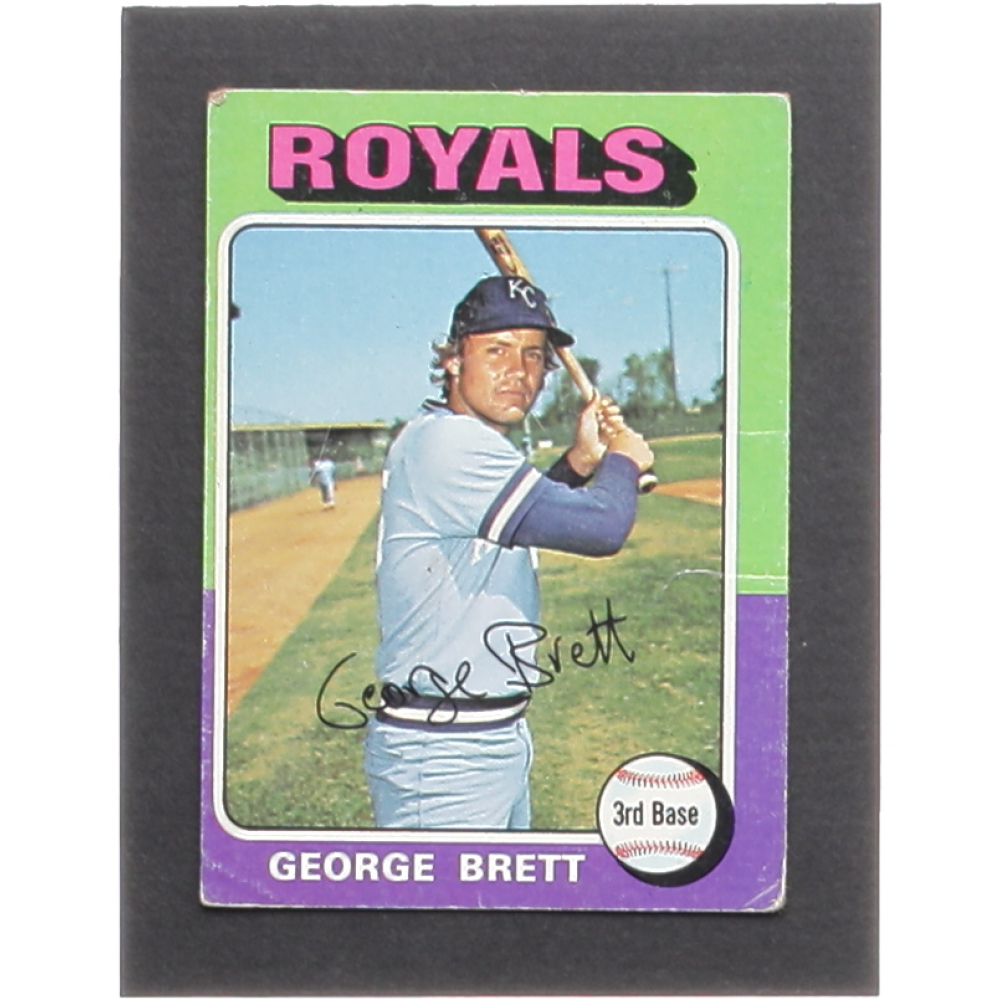 George Brett 1975 Topps #228 RC | Pristine Auction