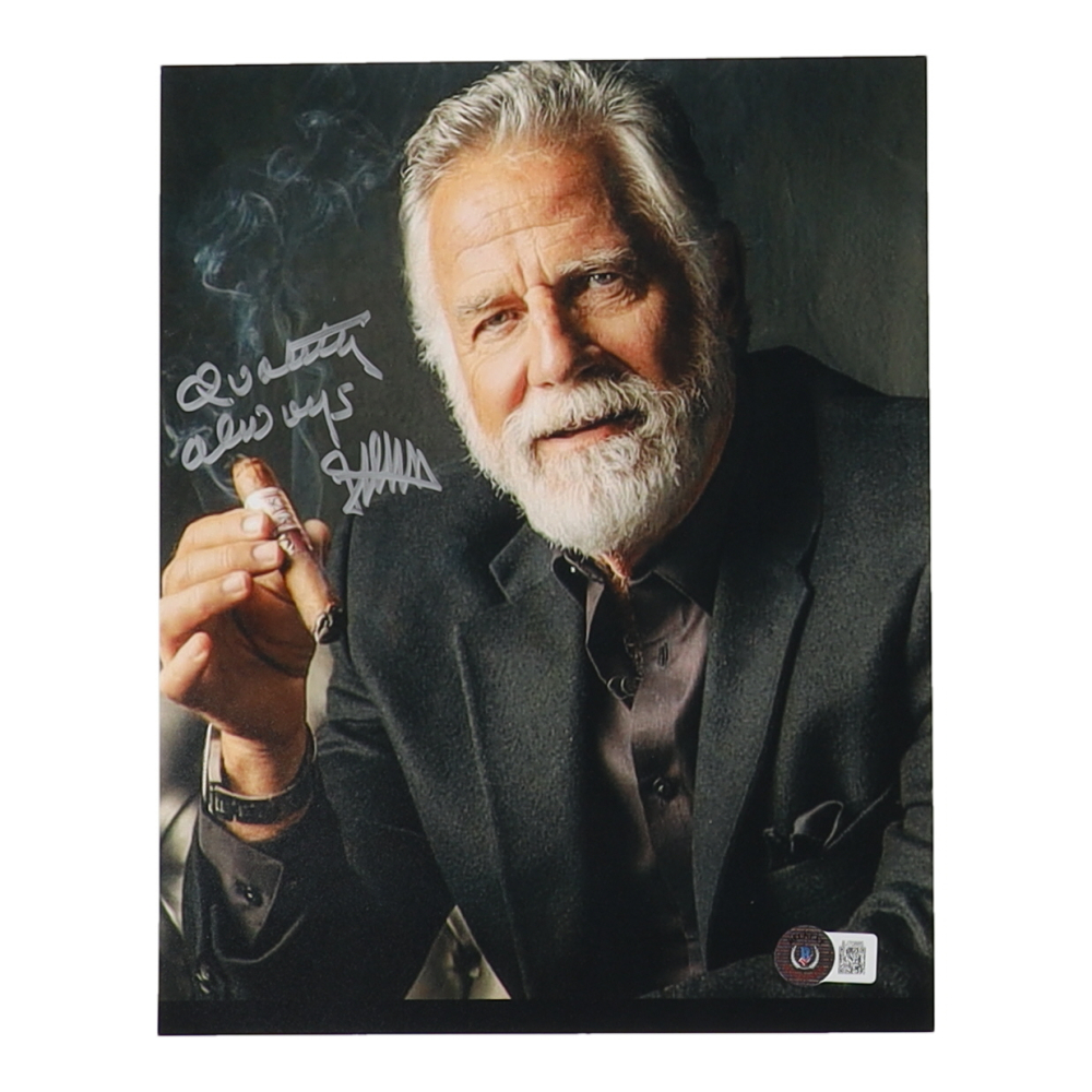 Jonathan Goldsmith Signed 8x10 Photo Inscribed "Quality Always ...