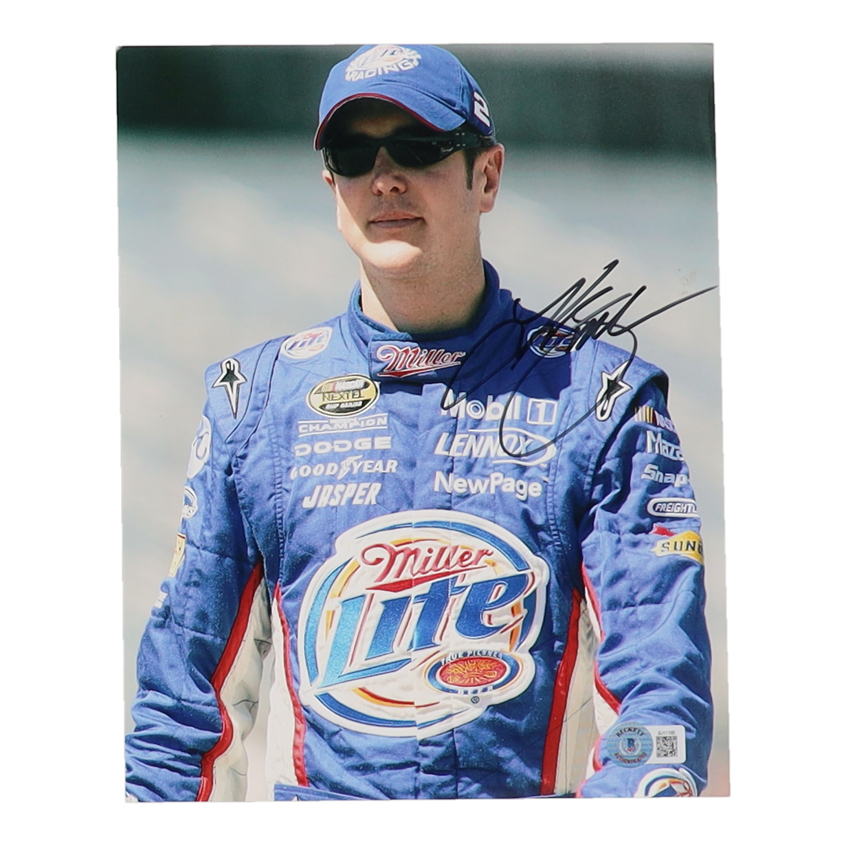 Kurt Busch Signed NASCAR 8x10 Photo (Beckett) | Pristine Auction