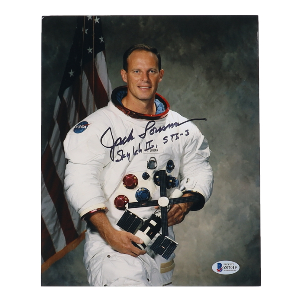 Jack R. Lousma Signed NASA 8x10 Photo Inscribed "Skylab II" & "STS-3 ...