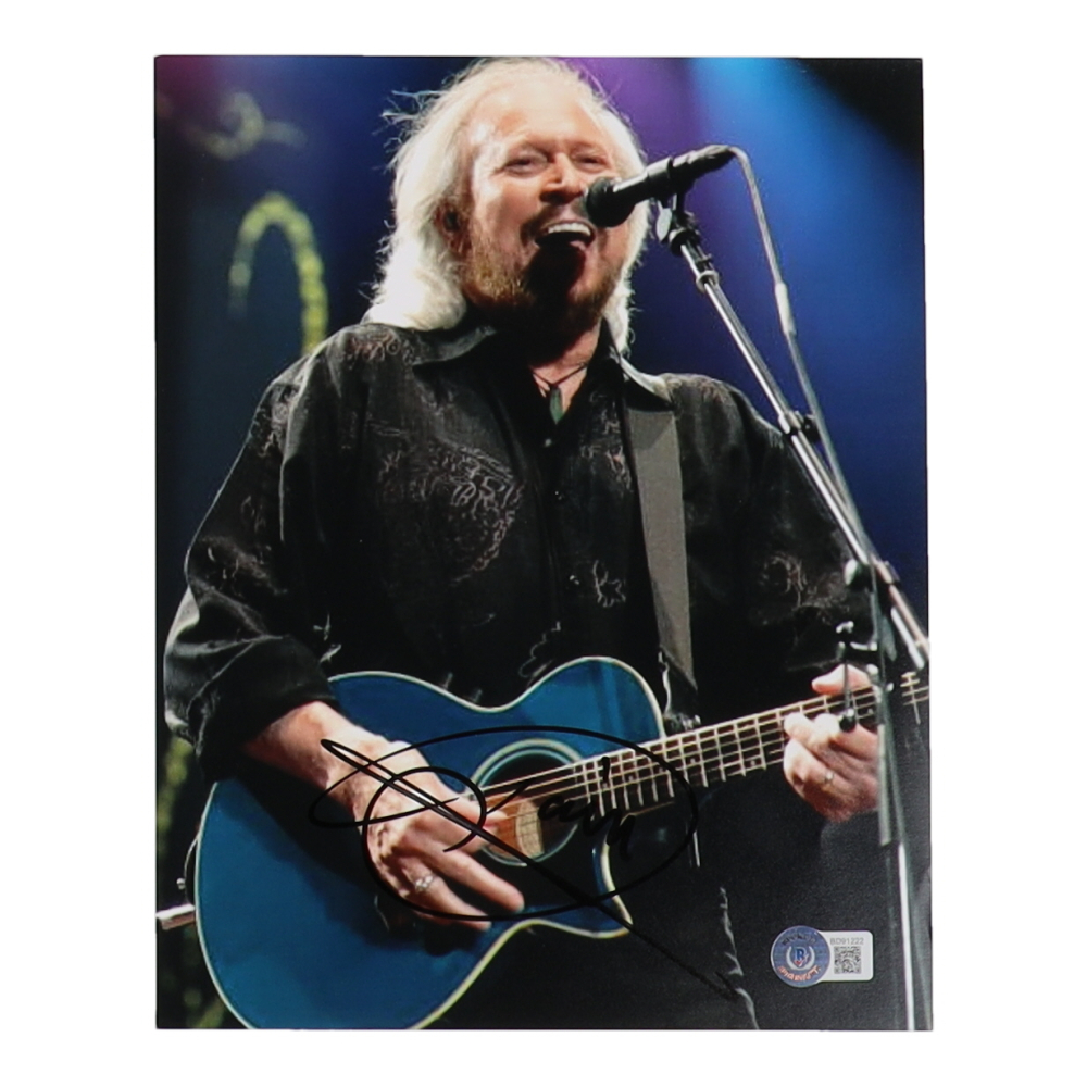 Barry Gibbs Signed 8x10 Photo (Beckett) | Pristine Auction