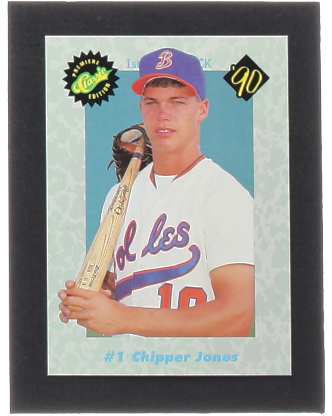 Chipper Jones 1990 Classic Draft Picks #1 | Pristine Auction
