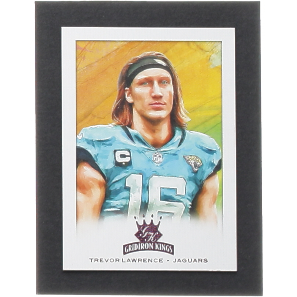 Trevor Lawrence 2021 Panini Chronicles Gridiron Kings Pink #1 RC ...