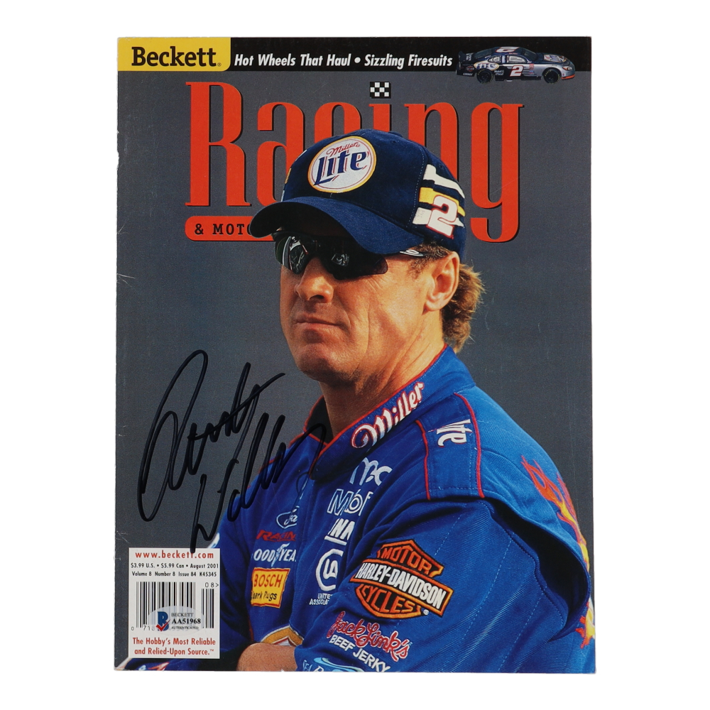Rusty Wallace Signed 8x10 Photo (Beckett) | Pristine Auction