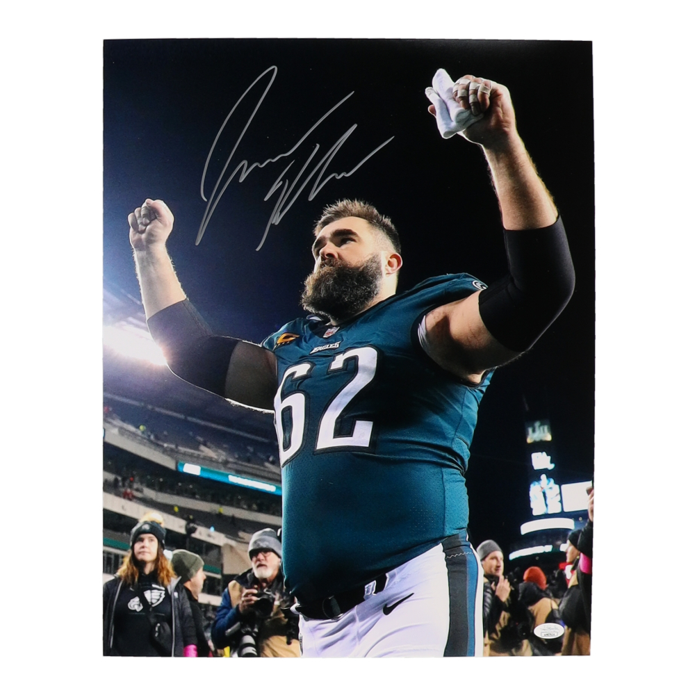 Jason Kelce Signed Eagles 16x20 Photo (JSA) | Pristine Auction