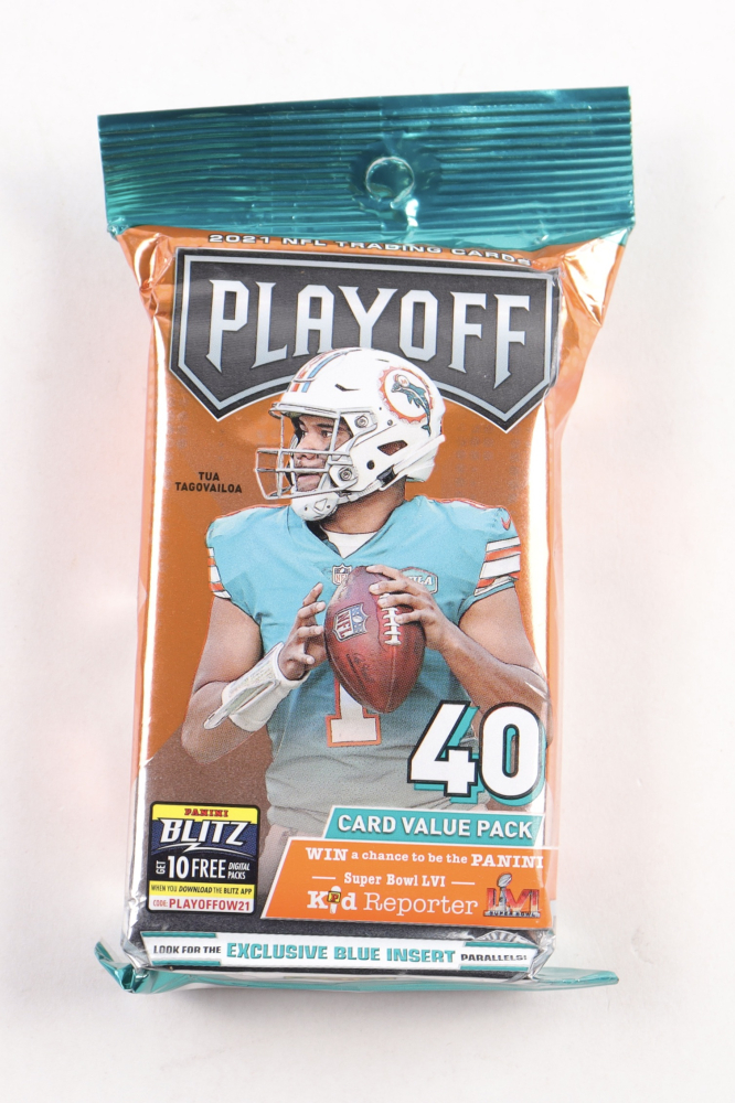 2021 Panini Playoff Football Jumbo Value Pack with (40) Cards ...