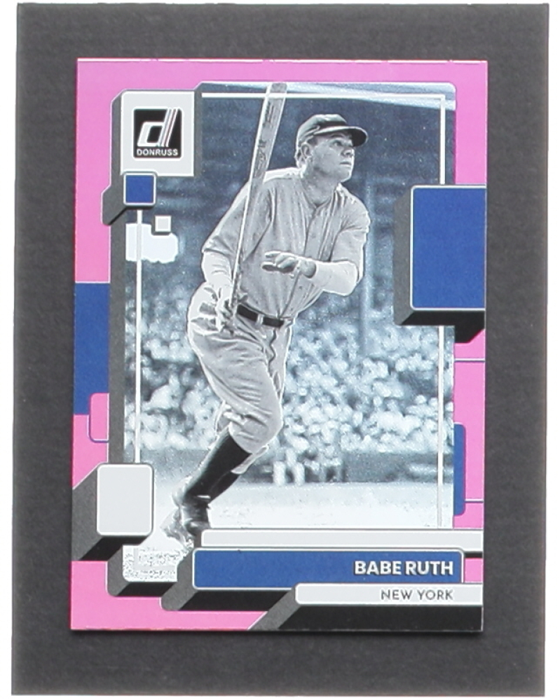 Babe Ruth 2022 Donruss Holo Pink #229 | Pristine Auction