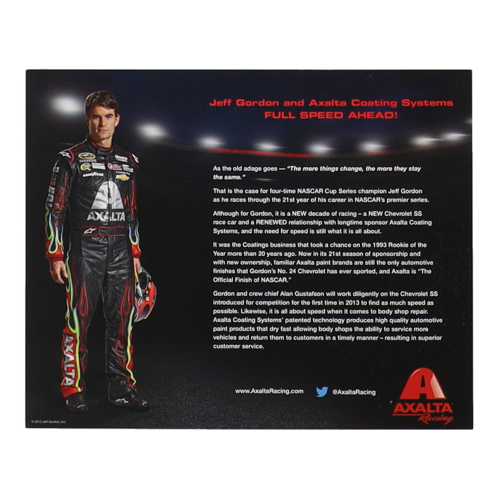 Jeff Gordon Signed NASCAR 8x10 Photo (Beckett) | Pristine Auction