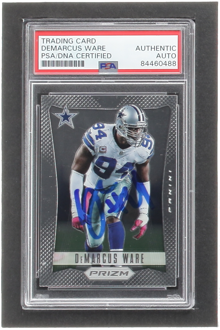 DeMarcus Ware Signed 2012 Panini Prizm #50 (PSA) | Pristine Auction