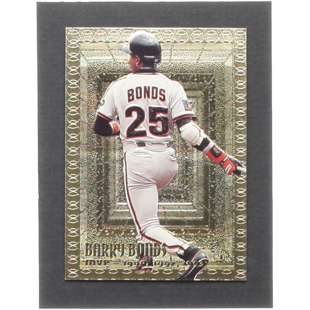 Barry Bonds 1995 Topps Embossed Golden Idols #120 | Pristine Auction
